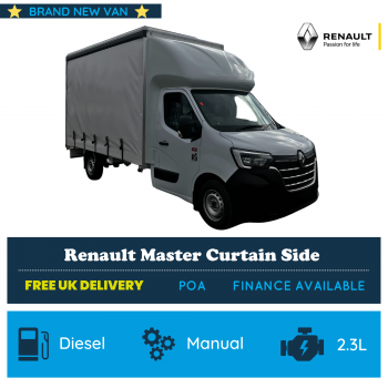Renault Master - Curtain Side - Van Monkey