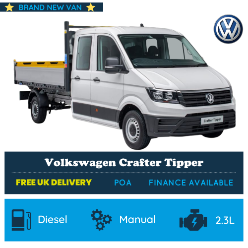 Volkswagen Crafter - Tipper - Van Monkey